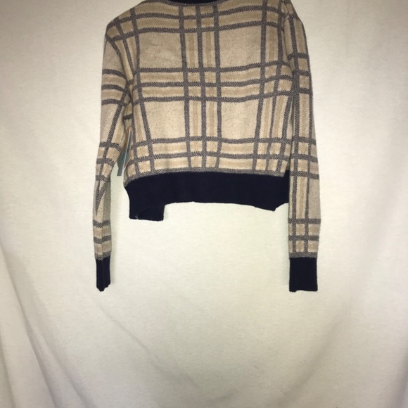 Witty Fox | Tops | Nwt Witty Fox Cropped Sweater Setsize Mediumblue And ...